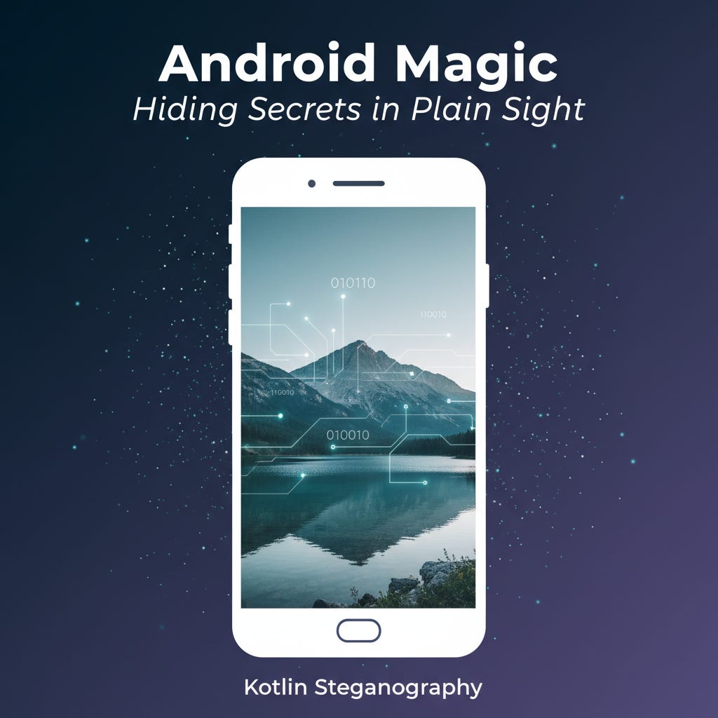 Steganography in Android using Kotlin LSB | Medium