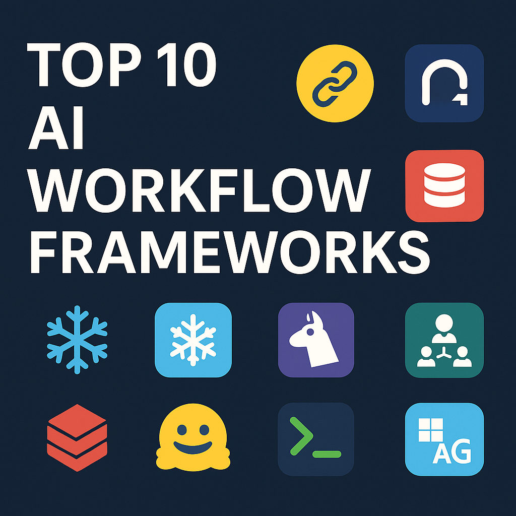 Top 10 AI Workflow Frameworks for Data and Agents | by Muneeb Tariq | Aug, 2025 | Medium