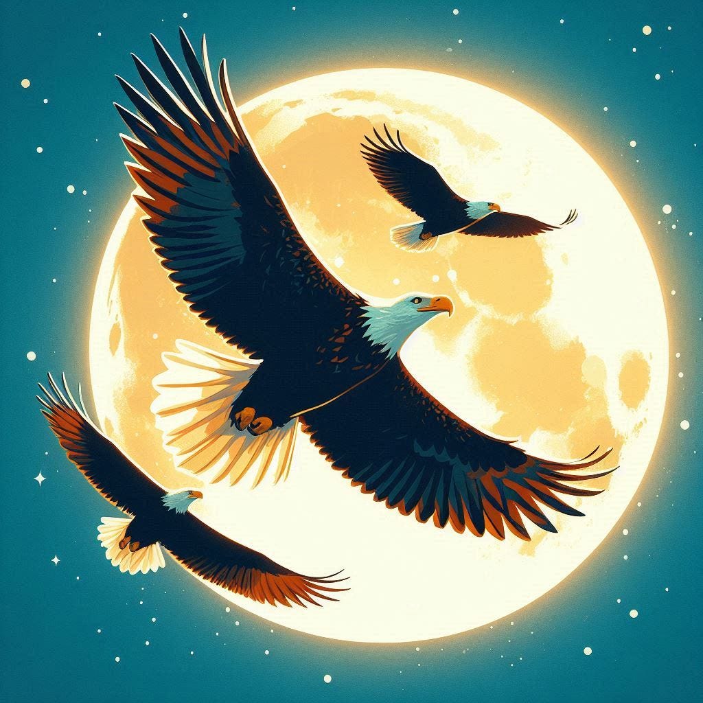 Welcome to Three Eagles and a Moon Publication | by Jonesy's Arti-facts ...