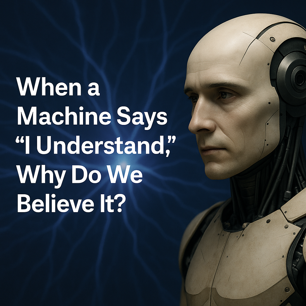 When a Machine Says “I Understand,” Why Do We Believe It? | by Maverick ...
