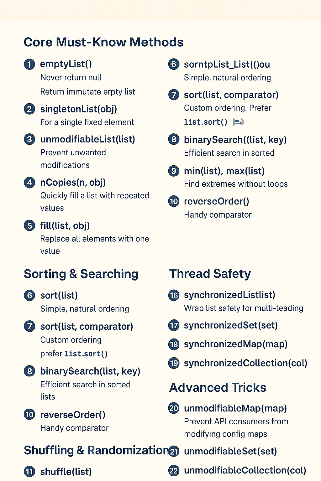 🏆 Mastering java.util.Collections: 30 Moves That Win Code Reviews | by ...