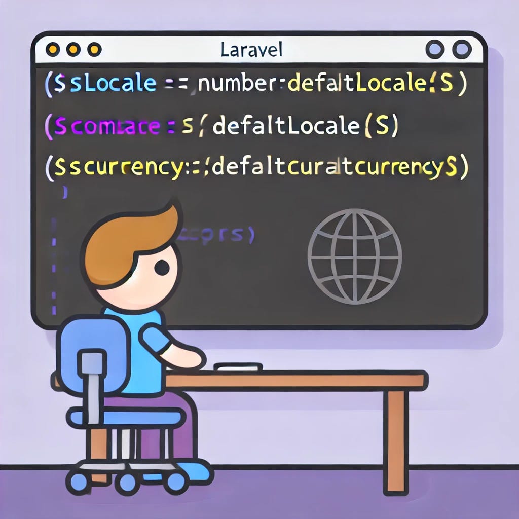 Getting Default Locale and Currency in Laravel with Number Facade | by ...
