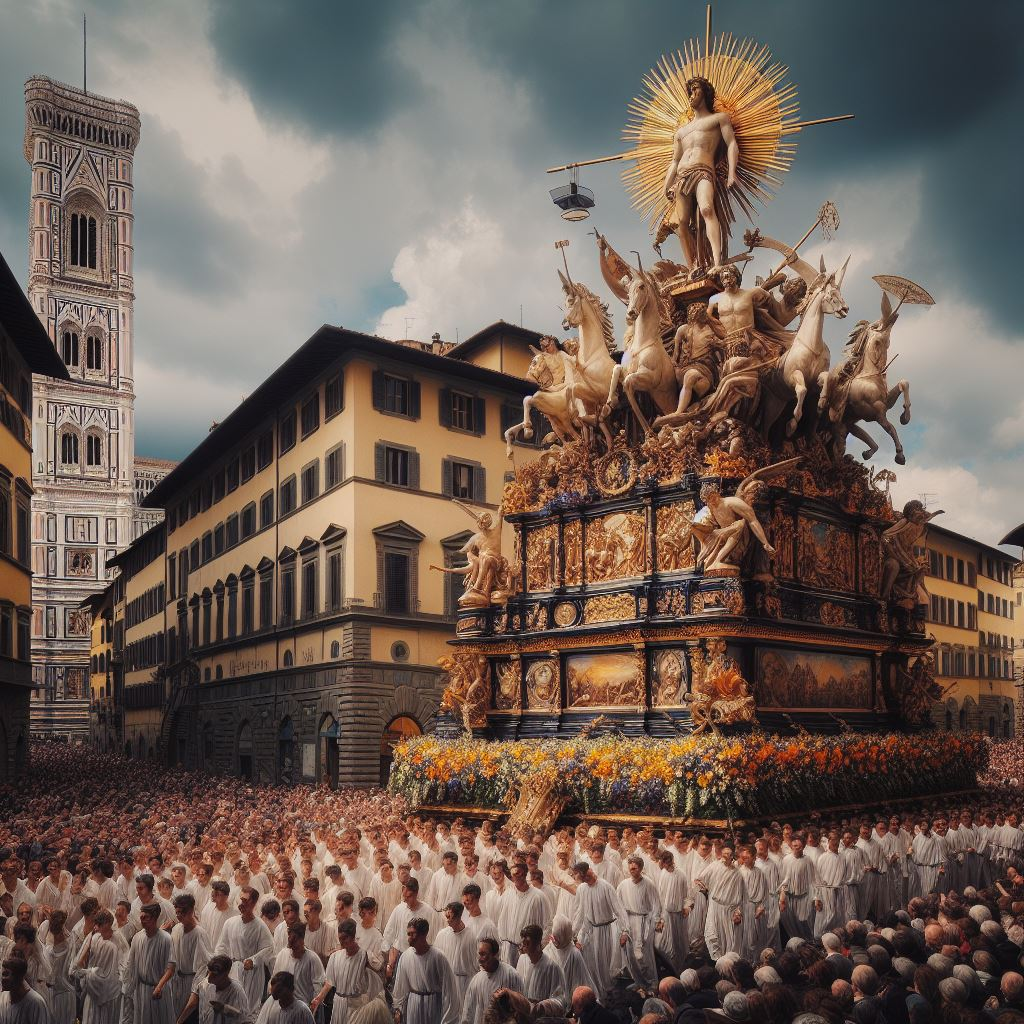 The Fiery Tradition of Florence: Scoppio del Carro | by Constellation ...