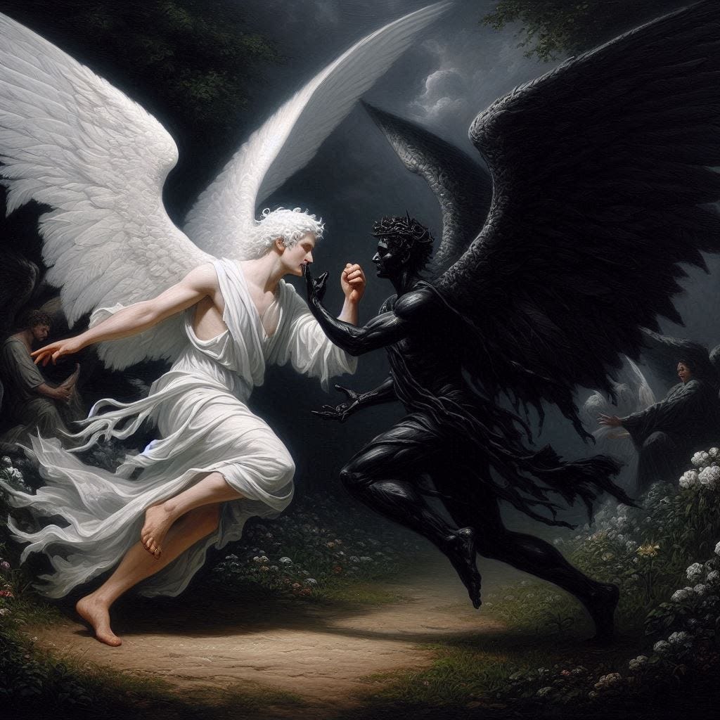 The Battle of Angels. “Blue Smoke” — part 16. Assarih and… | by Nevena ...