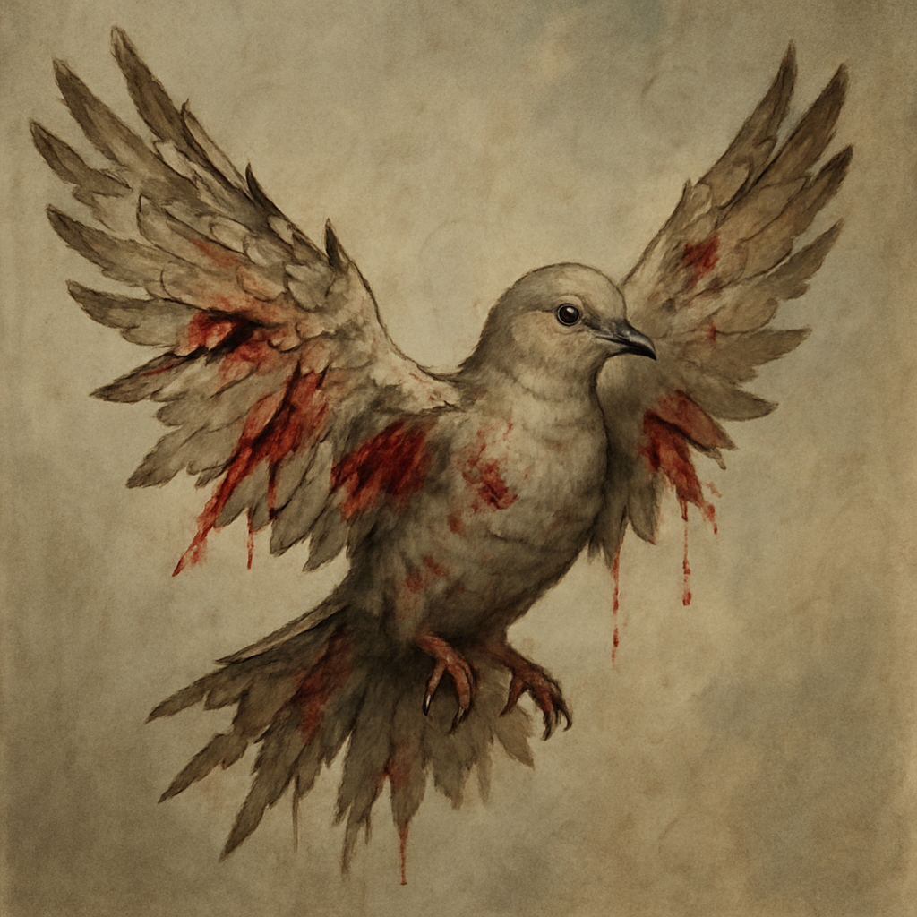 The Little Bird 🕊 A little bird with broken wings yet still trying to ...