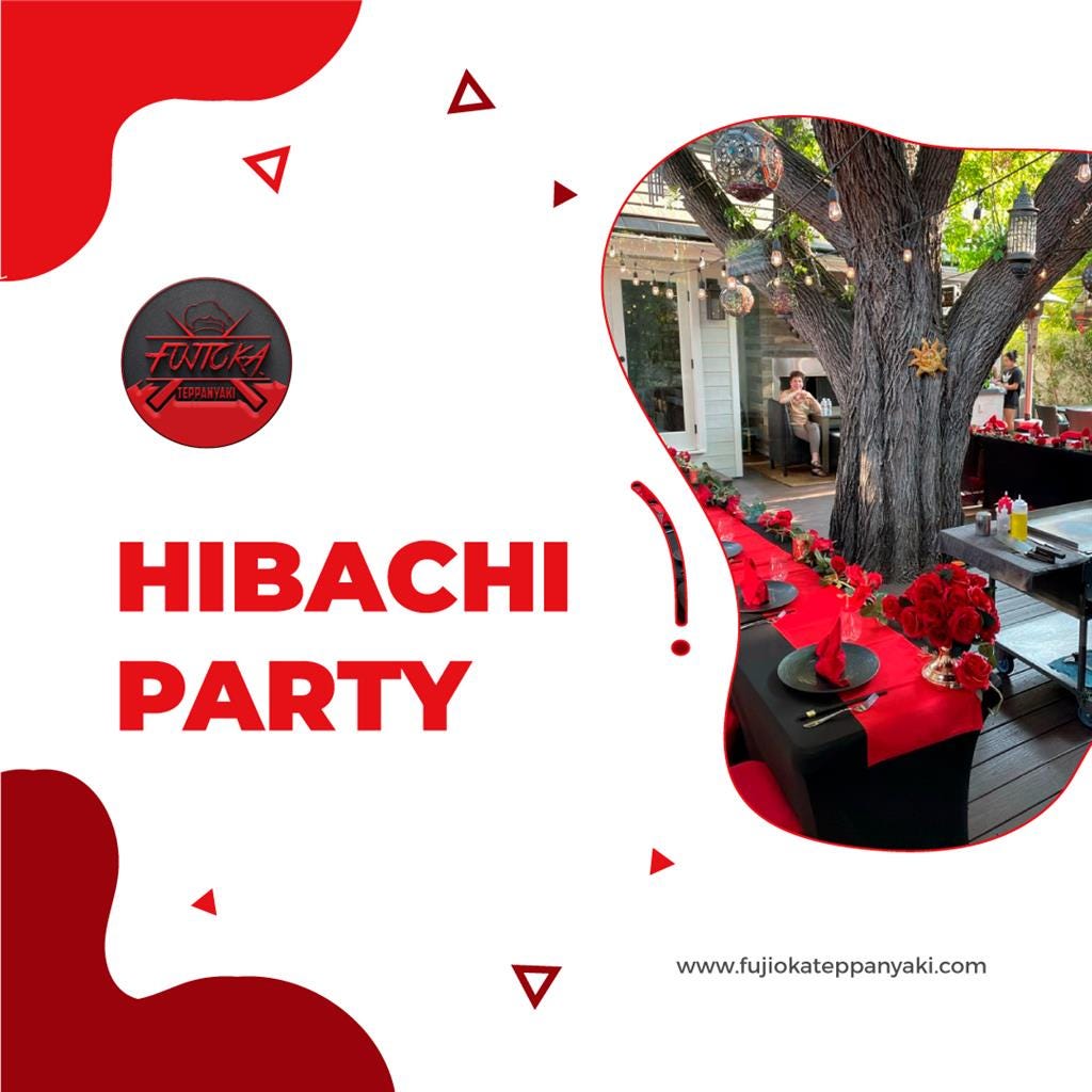 Hibachi Party - Fujioka Teppanyaki - Medium