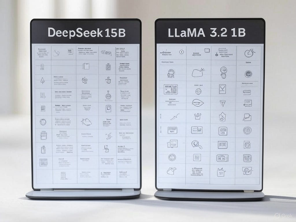 Comparing DeepSeek-r1 1.5B vs LLaMA 3.2 1B: Which Model is Right for You? | by Abhilash BL | Medium