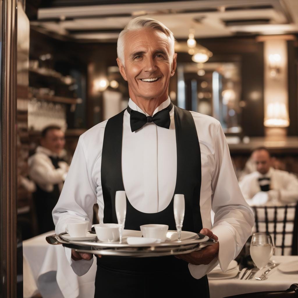 I Hired a 50-Year-Old Waiter After Asking Him Exactly One Question | by ...