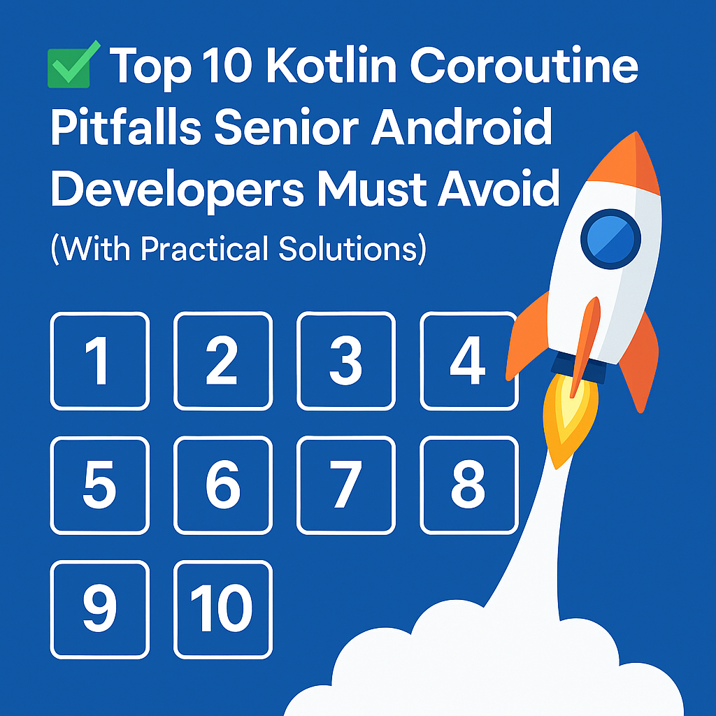 🔥 10 Deadly Kotlin Coroutine Mistakes Senior Android Devs Still Make (Here’s How to Fix Them ...