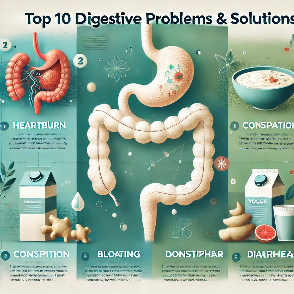 🔍 Top 10 Digestive Problems & Simple Remedies You Can Try Today! | by ...