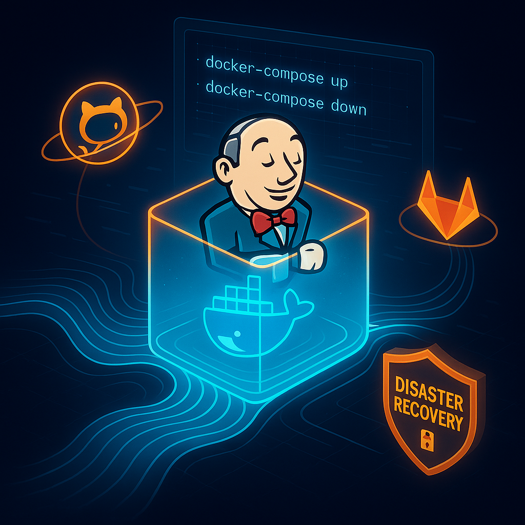 Modern Jenkins on Docker: Blue Ocean UI, Git Integration & Bulletproof Backups | by Ashish Singh ...