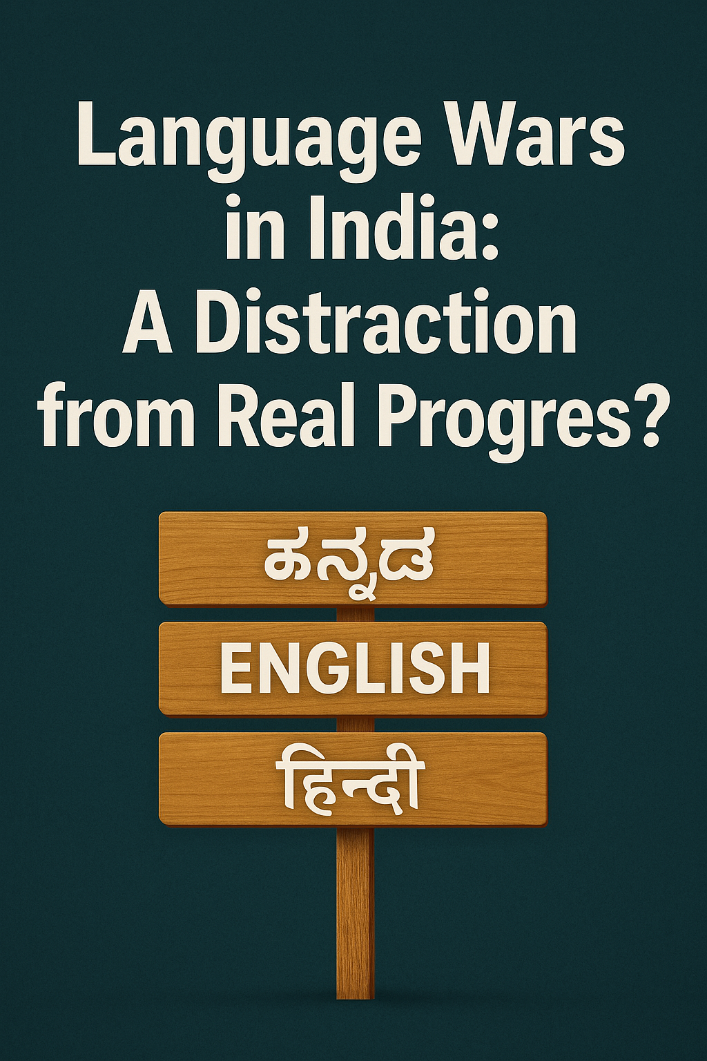 Language Wars in India: A Distraction from Real Progress? | by Tejash ...