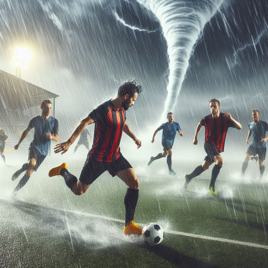Beyond the Glamour —Nature’s Fury- The Gritty Realities of Football ...