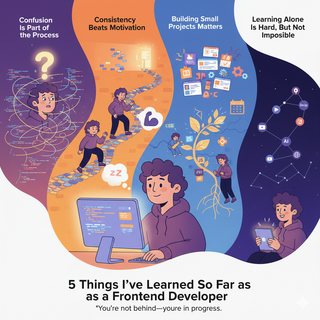 5 Things I’ve Learned So Far as a Frontend Developer | by Peter Hassan ...