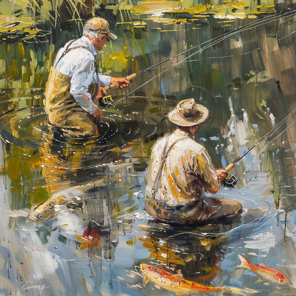 The Fishing Contest. The Parable of the Wise Fisher and the… | by Larry ...