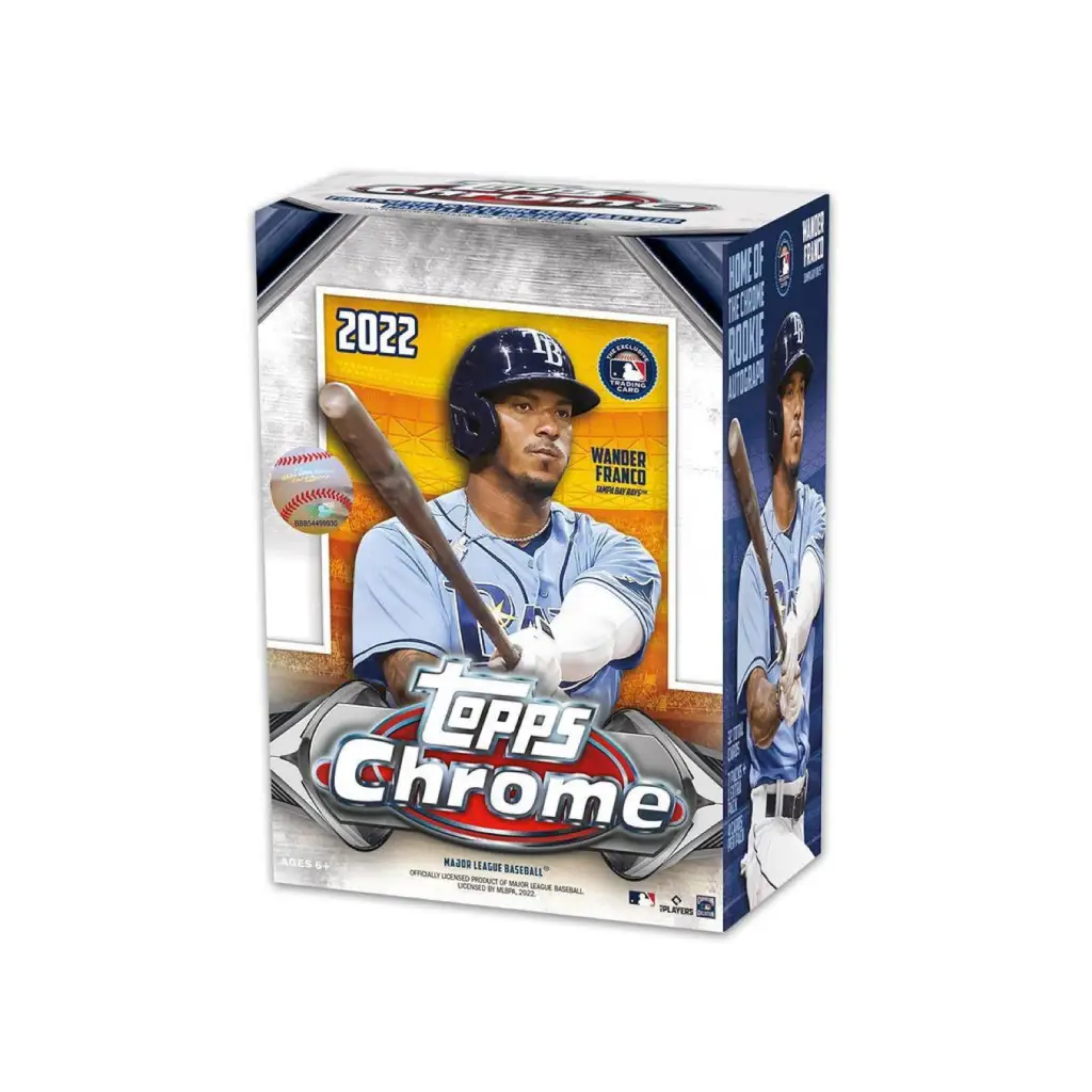 2022 Topps Chrome Baseball Blaster Box - Majormemorabilia - Medium