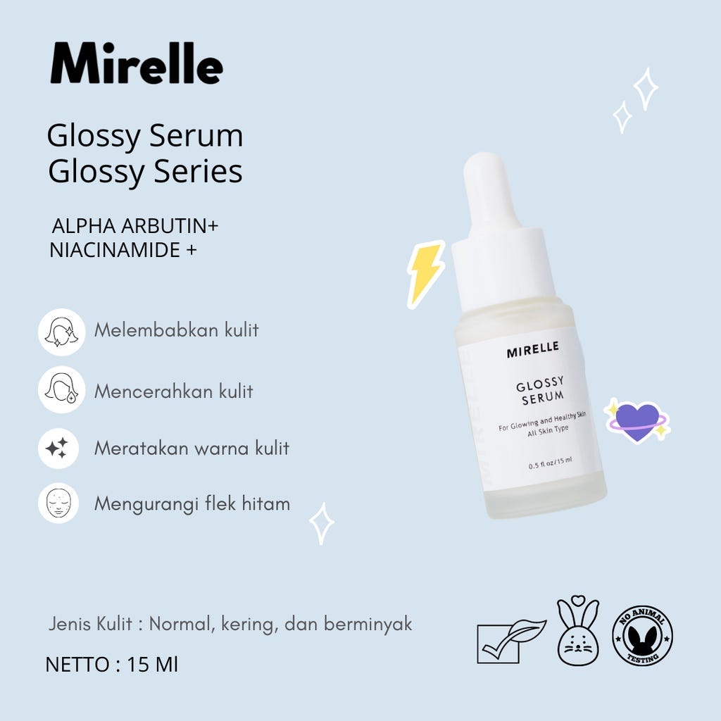Mirelle Glossy Serum (Glossy Series) - Agus Prihatin - Medium