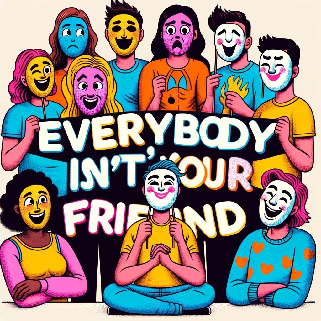 Everybody Isn’t Your Friend: A Sarcastic Guide to the ‘Joys’ of Fake ...