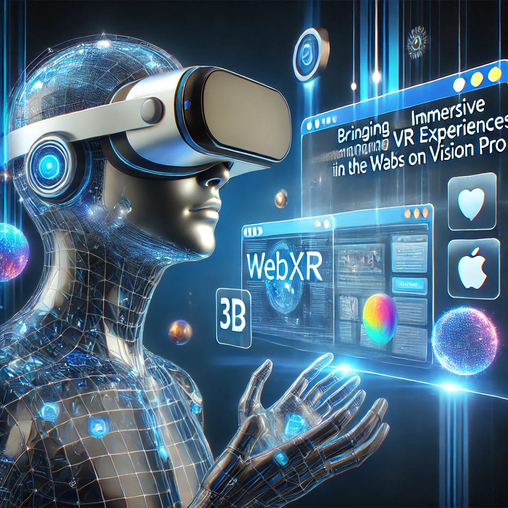 Bringing Immersive VR Experiences to the Web with WebXR in Safari on Vision Pro | by Dhaval ...