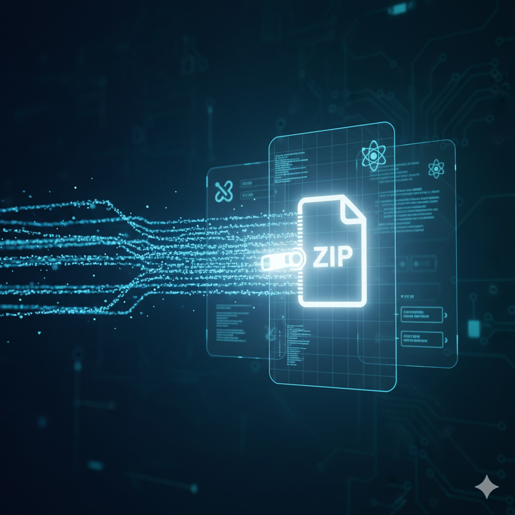 Chunked and Streamed File Zipping in React | by Farihashahid | Medium