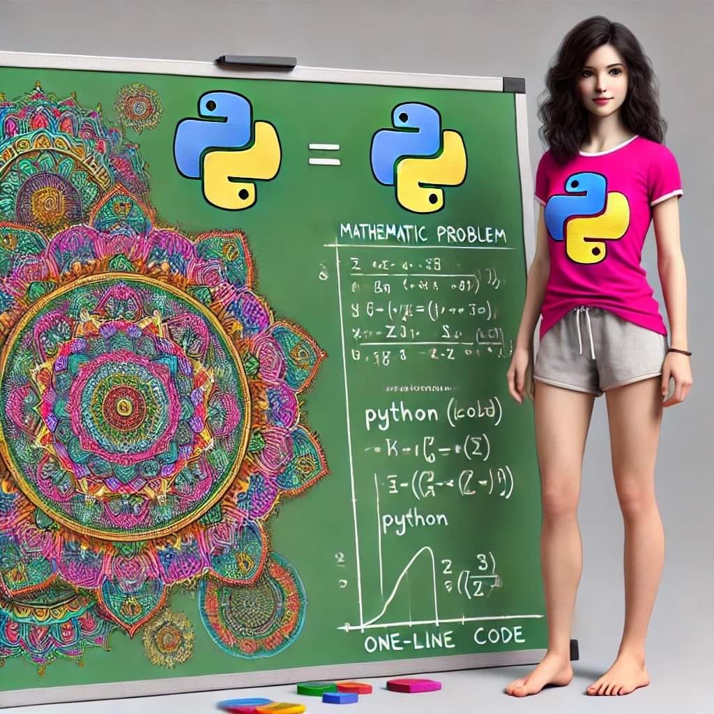 print(sum(number for number in range(2024) if number % 10 == 3 or number % 3 == 0)) Всего одна ...