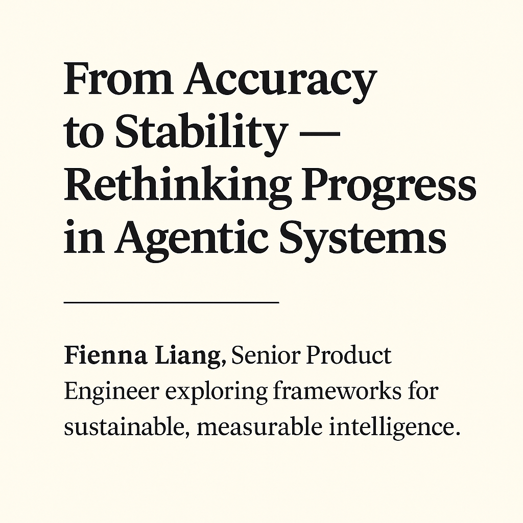 The Missing Metric of AI: Why Stability Outweighs Accuracy | by Jay ...
