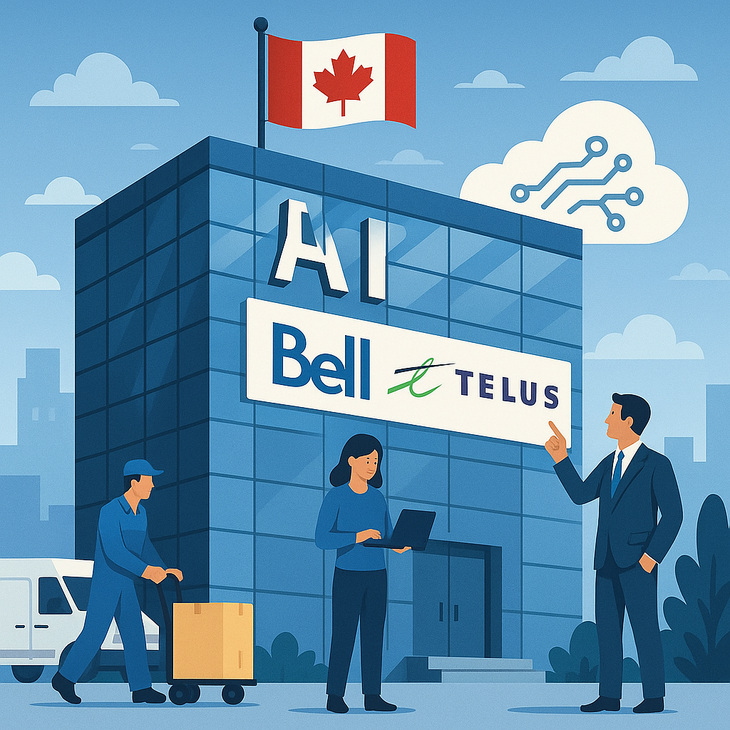 Canadian Telcos Make Bold AI Infrastructure Investments to Compete Globally!!! - Nurunnubi ...