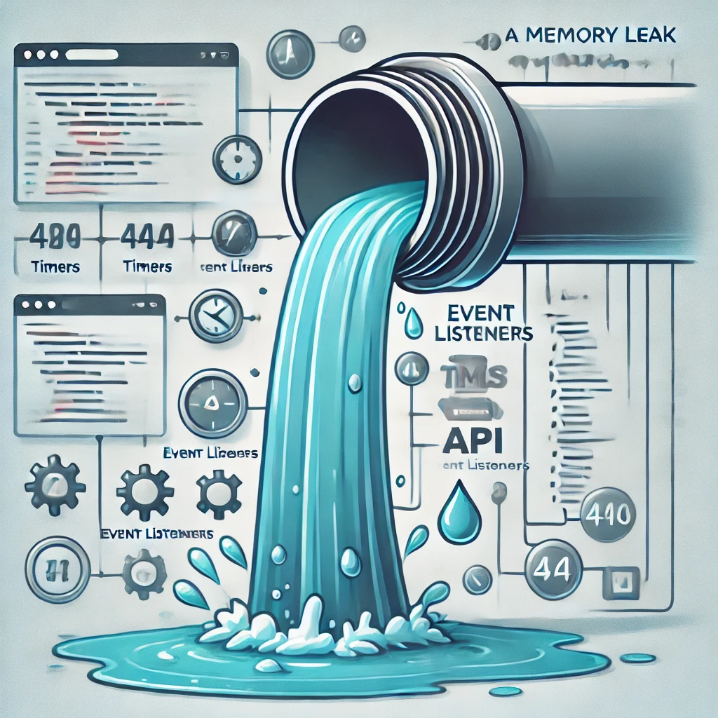 Memory Leaks in Frontend Frameworks: Causes, Solutions, and Real-World Examples | Medium