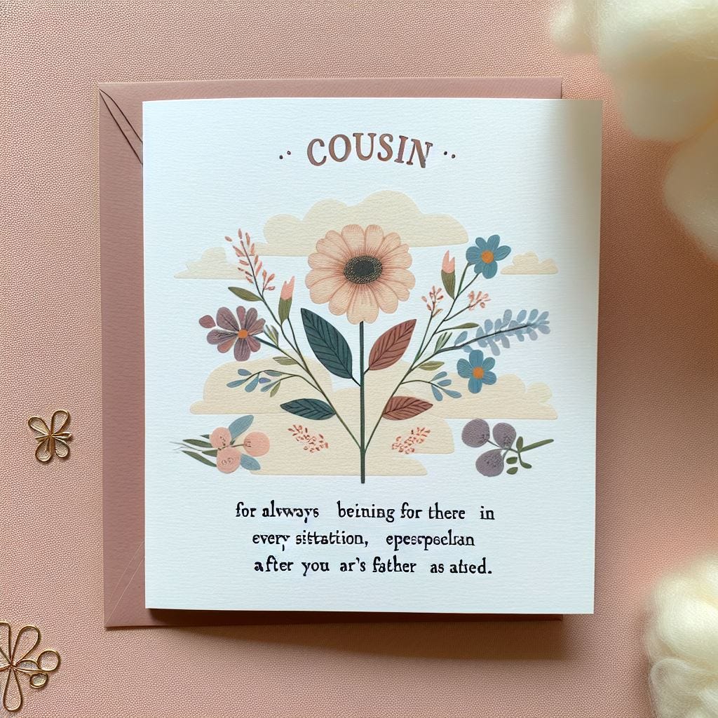 A Heartfelt Thank You to My Cousin - Syed Adnan Ali - Medium