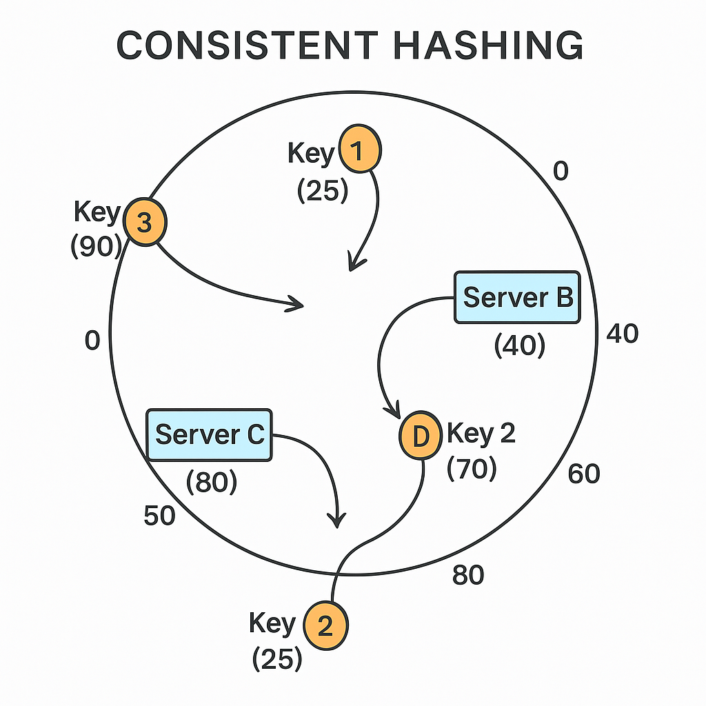 Consistent Hashing. Consistent hashing is a technique used… | by Vikas Kumar | Jul, 2025 | Medium