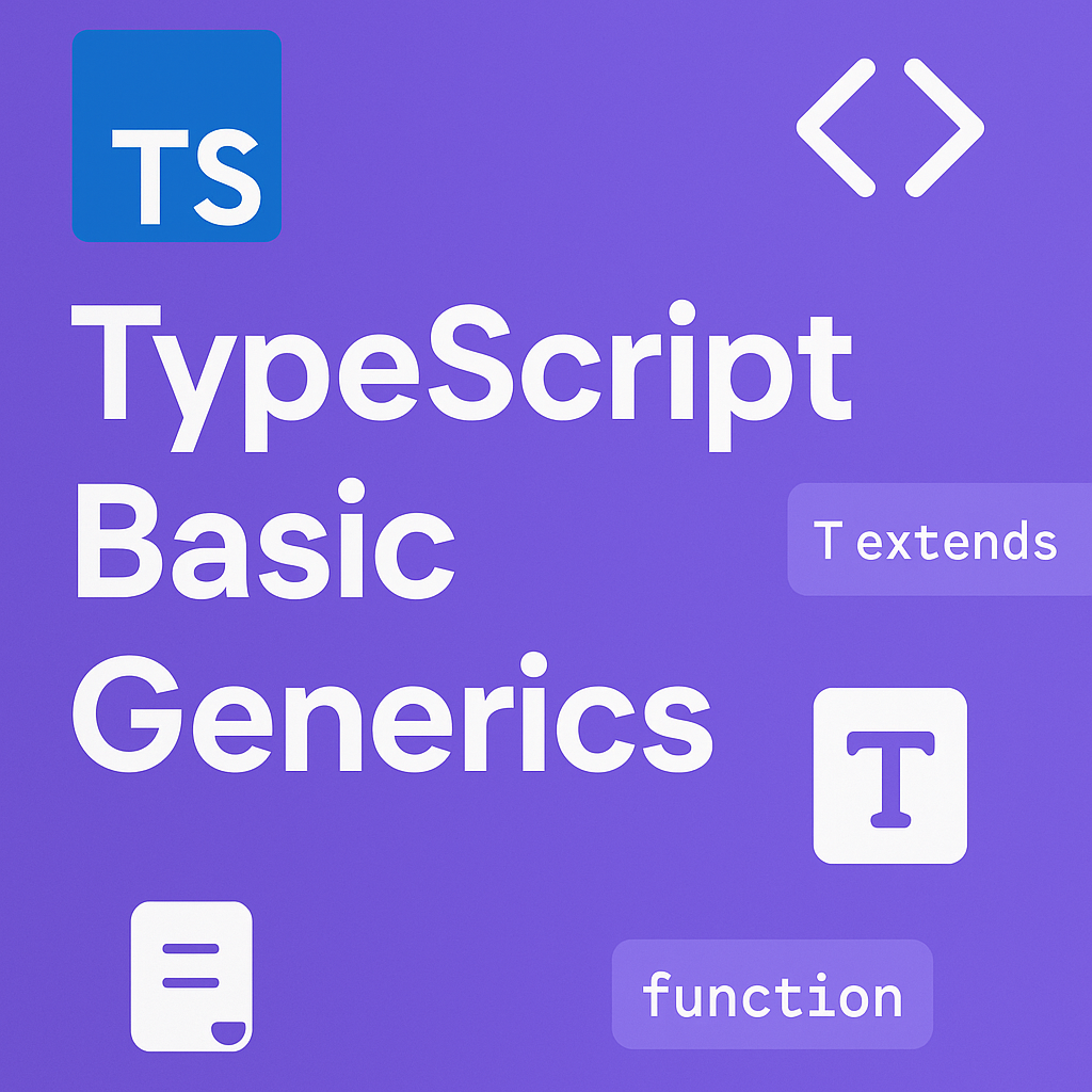 TypeScript Basic Generics: A Beginner’s Guide to Reusable Code | by Er Raj Aryan | Aug, 2025 ...