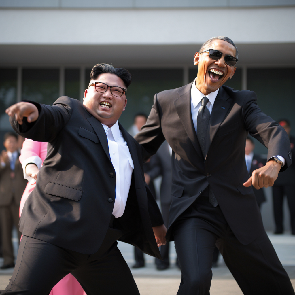 What if Obama and Jim Jong un are actually close friends ? | by ...