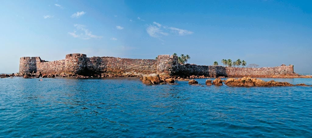 Sindhudurg Fort Top View