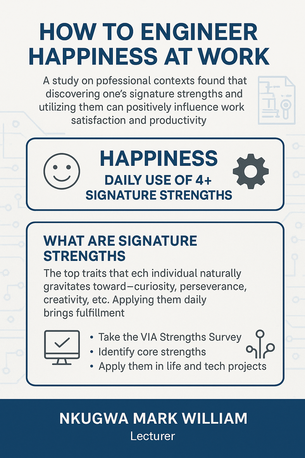 How to Engineer Happiness at Work: A Data-Backed Approach Using ...