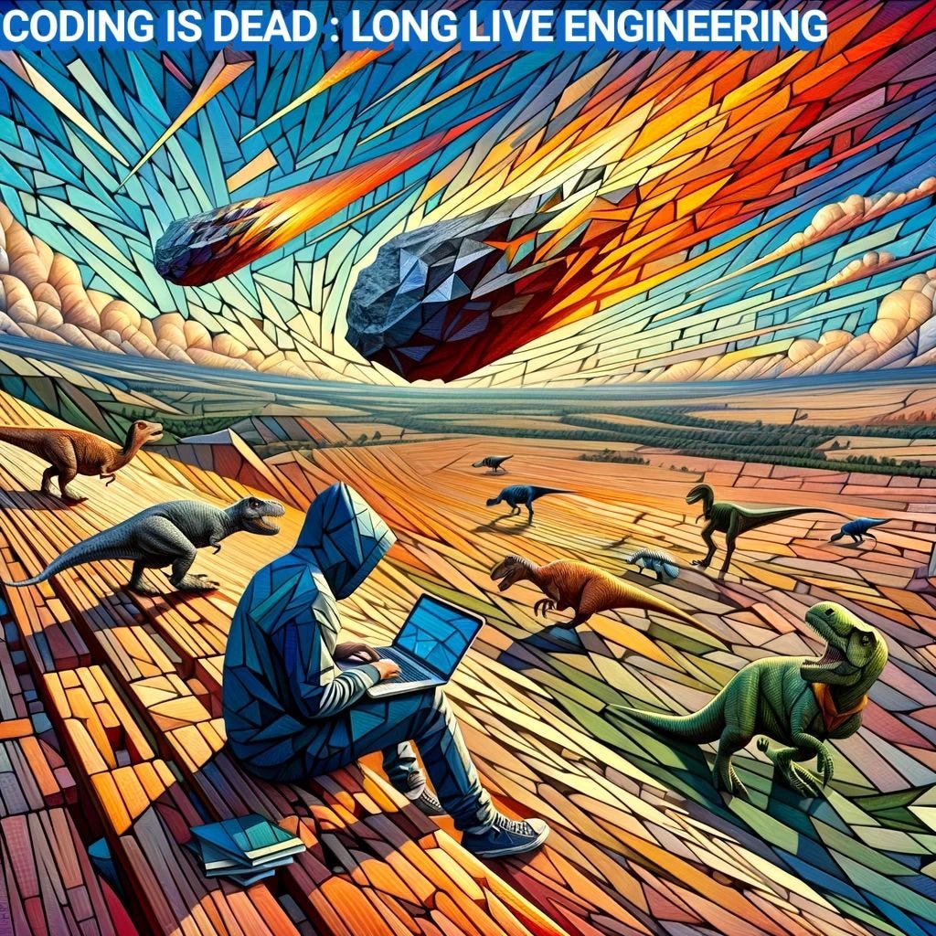 Coding is dead: long live to Engineering | by Jose Crespo, PhD | Medium