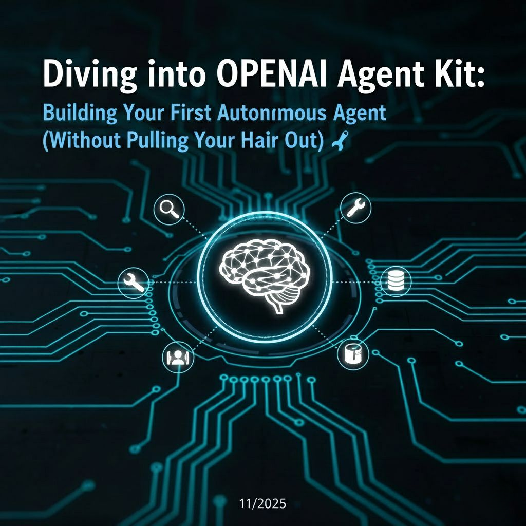 Diving into OpenAI Agent Kit: Building Your First Autonomous Agent ...