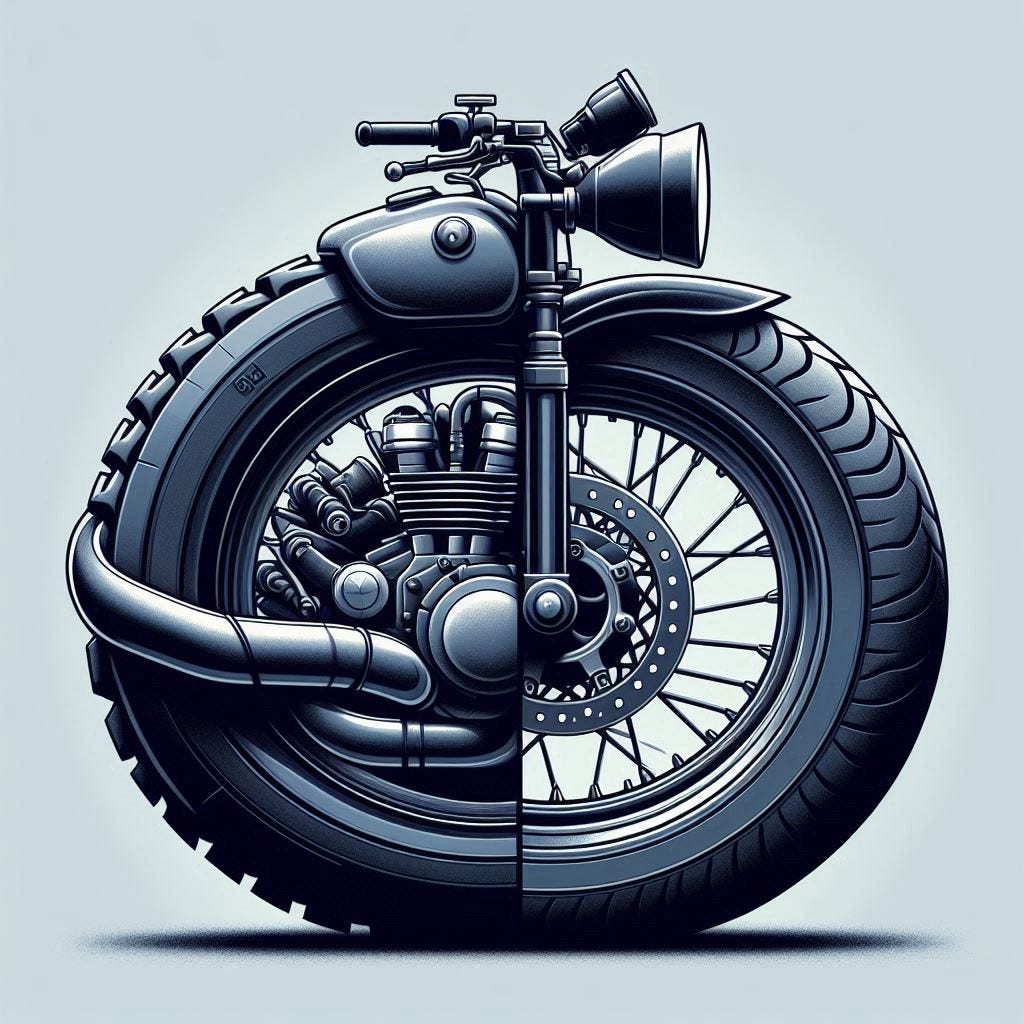 Choose the Right Tyres for Your Motorcycle: Tube vs. Tubeless | by Good ...