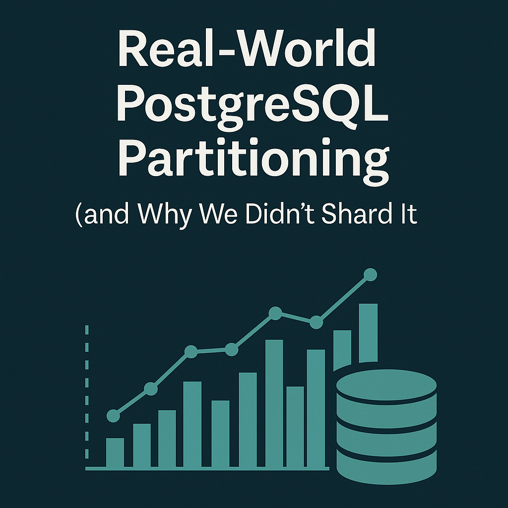 Real-World PostgreSQL Partitioning (and Why We Didn’t Shard It) | by Mojtaba Azad | Medium