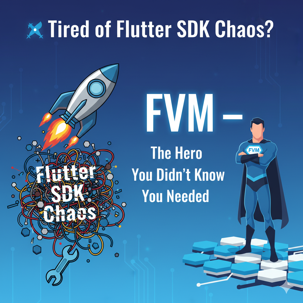 🚀 Tired of Flutter SDK Chaos? Meet FVM — The Hero You Didn’t Know You Needed | by Yash Patel ...