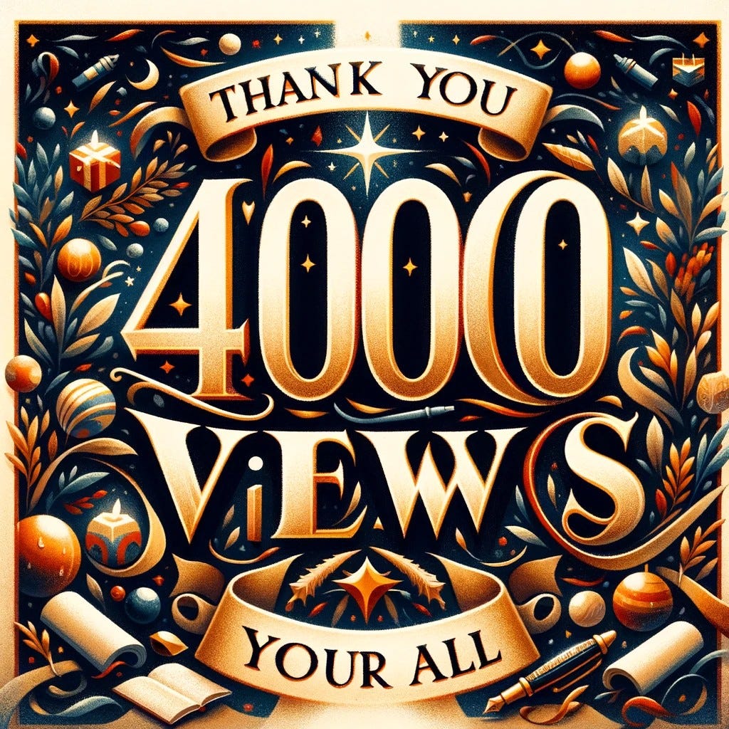 Jamel's 4K Views on Medium: Resilience & Writing | PawProfits