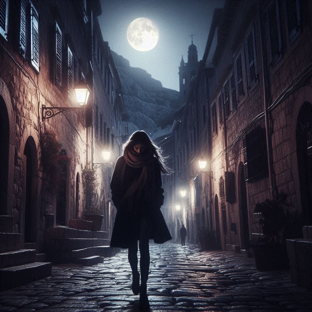 Moonlit Warning. Beware of the spirits beneath the… | by Anna ...