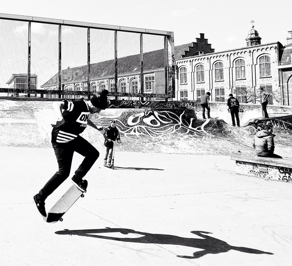 Street photography, Skatting near the “Sablon” area | by Moise Levi ...