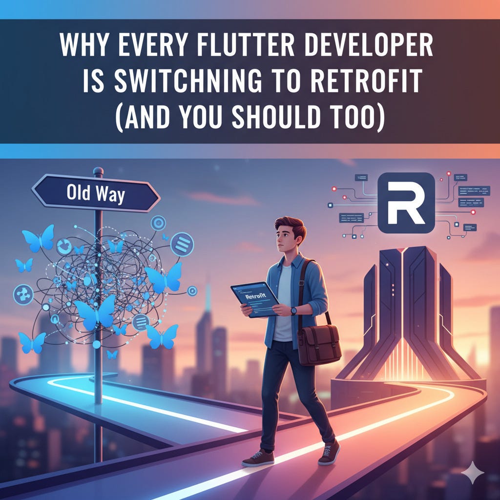 Why Every Flutter Developer is Switching to Retrofit (And You Should Too) | by Dayakumar | Oct ...