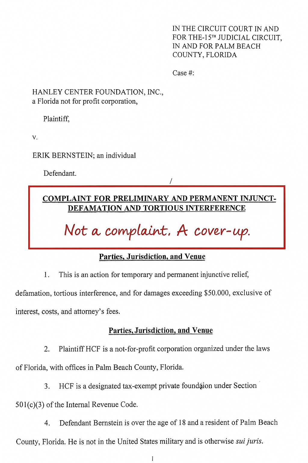 Hanley Foundation Lawsuit Backfires: Whistleblower Retaliation, Donor Suppression, and Public ...