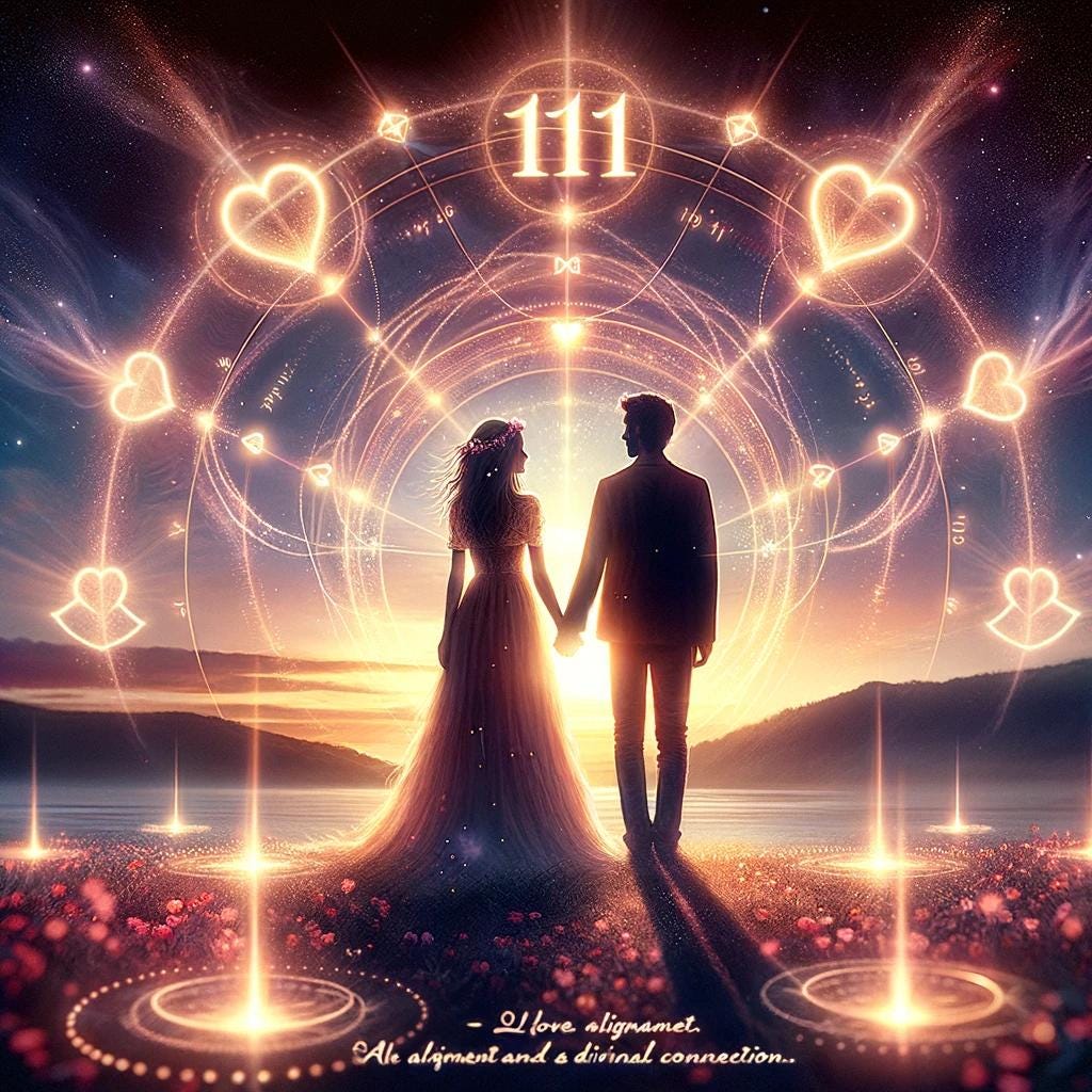 Aligned Hearts: Deciphering 1111 Meaning Love Soulmate | by Denise ...