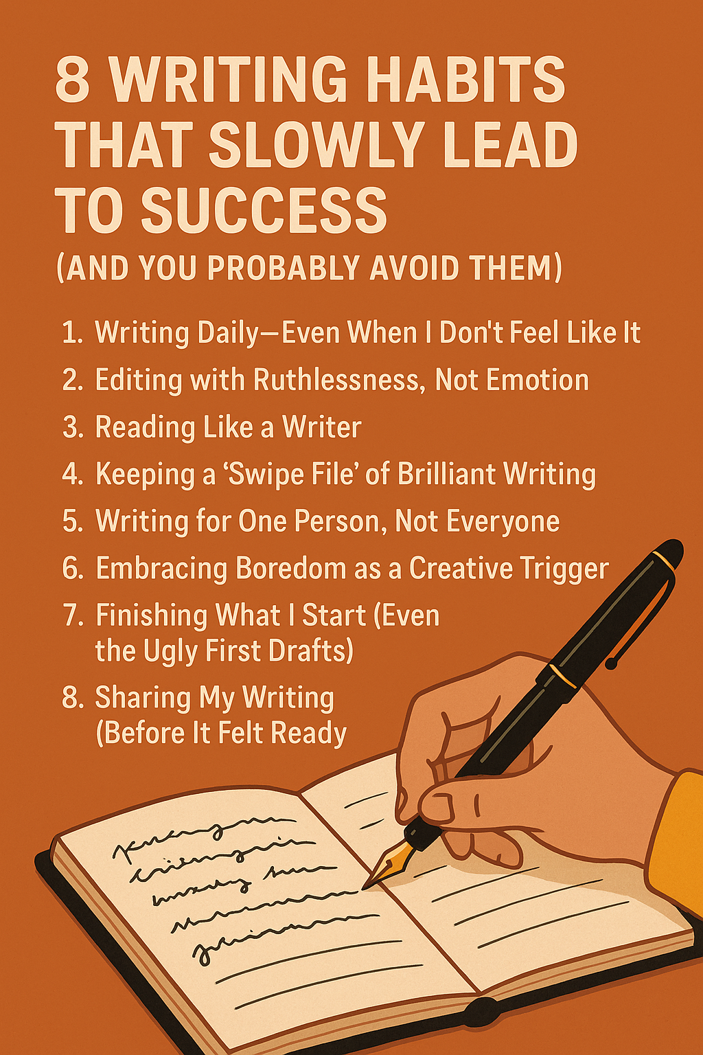 8 Writing Habits That Slowly Lead to Success (And You Probably Avoid ...