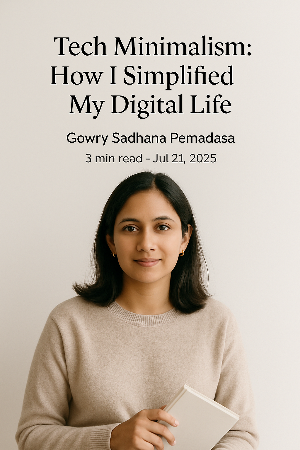 Tech Minimalism: How I Simplified My Digital Life | by Gowry Sadhana ...