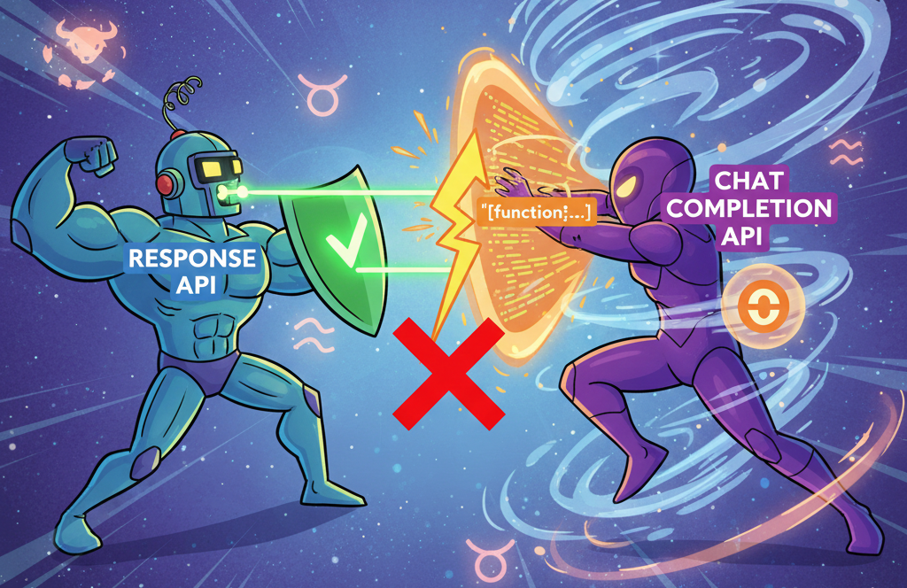 OpenAI Tool Schema: differences between the Response API and the Chat ...
