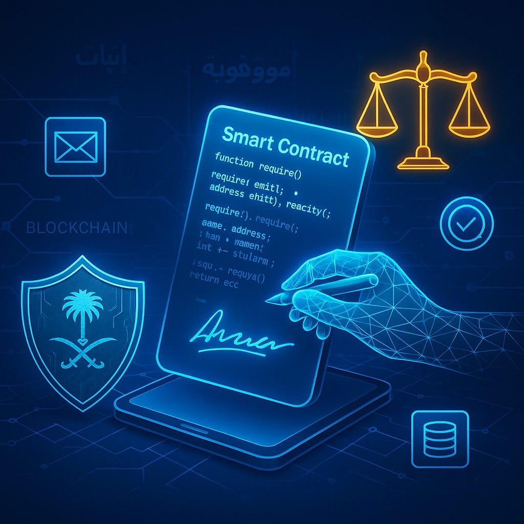 Smart Contracts in Saudi Arabia: A New Evidentiary Approach for Non ...